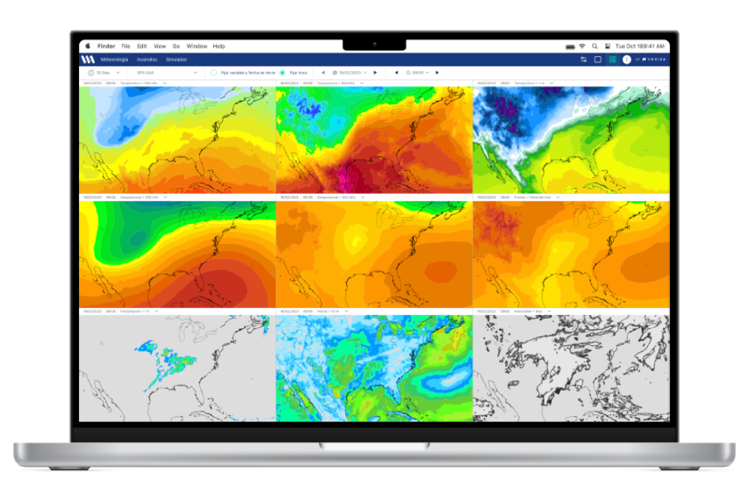 Emergency management - Weathermap